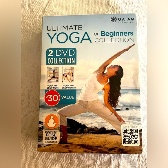 GAIAM | Other | Gaiam Ultimate Yoga For Beginners 2 Dvd Collection ...